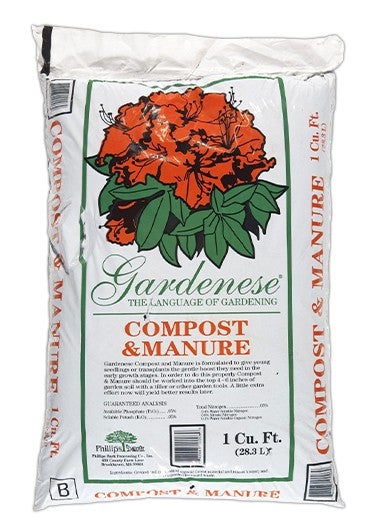 1 CF Gardenese Compost & Manure | Cane Row Nursery