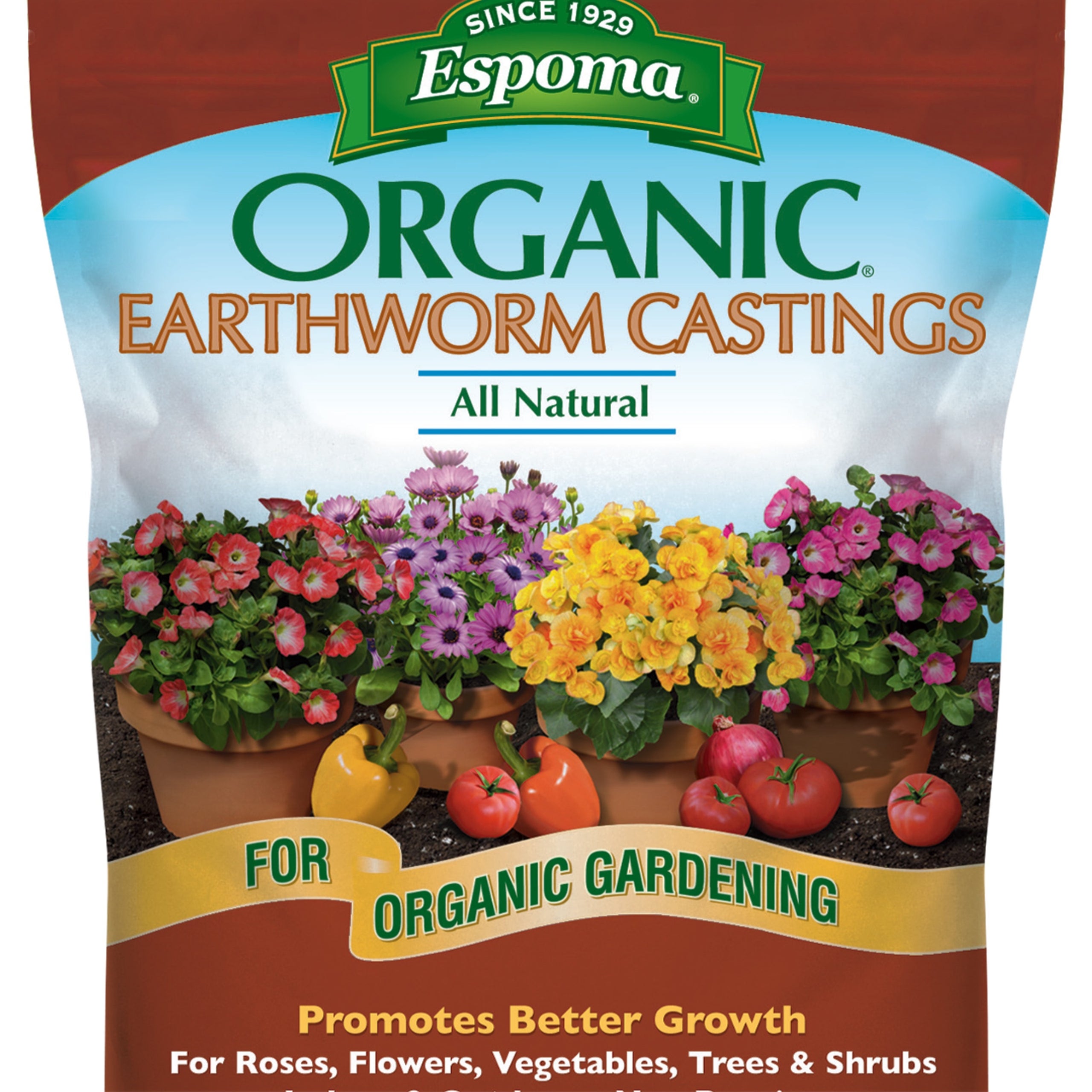 4 QT Earthworm Castings | Cane Row Nursery & Landscaping